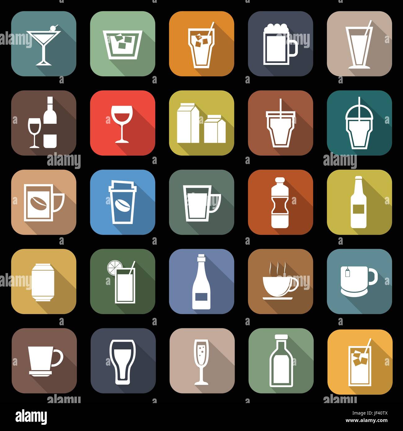 Drinking in cup fruit Stock Vector Images - Alamy