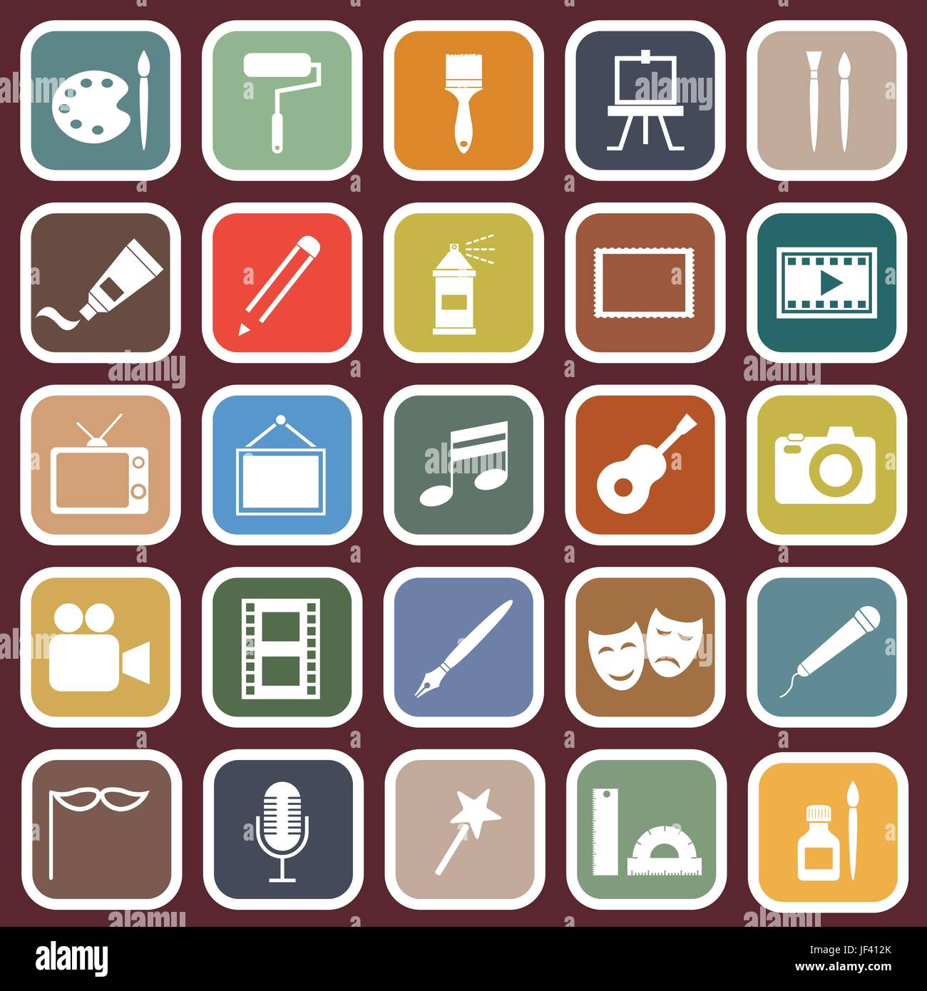Pigment application Stock Vector Images - Alamy