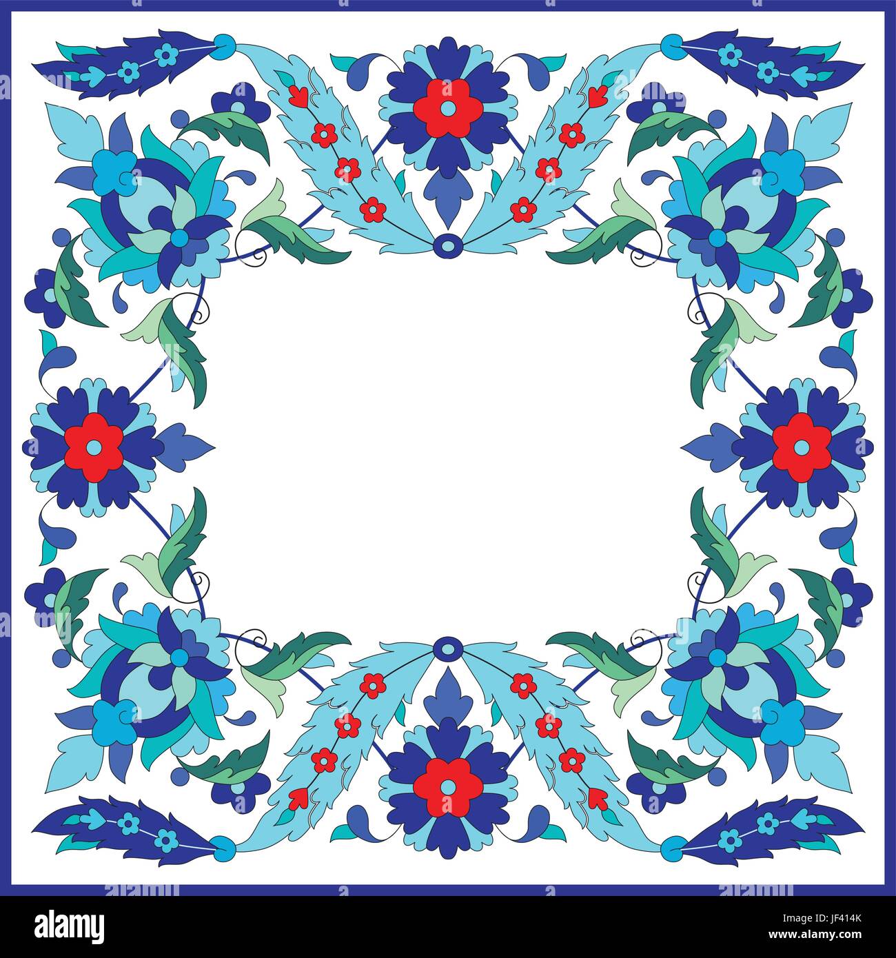 blue, antique, traditional, oriental, ceramic, white, floral, blue ...