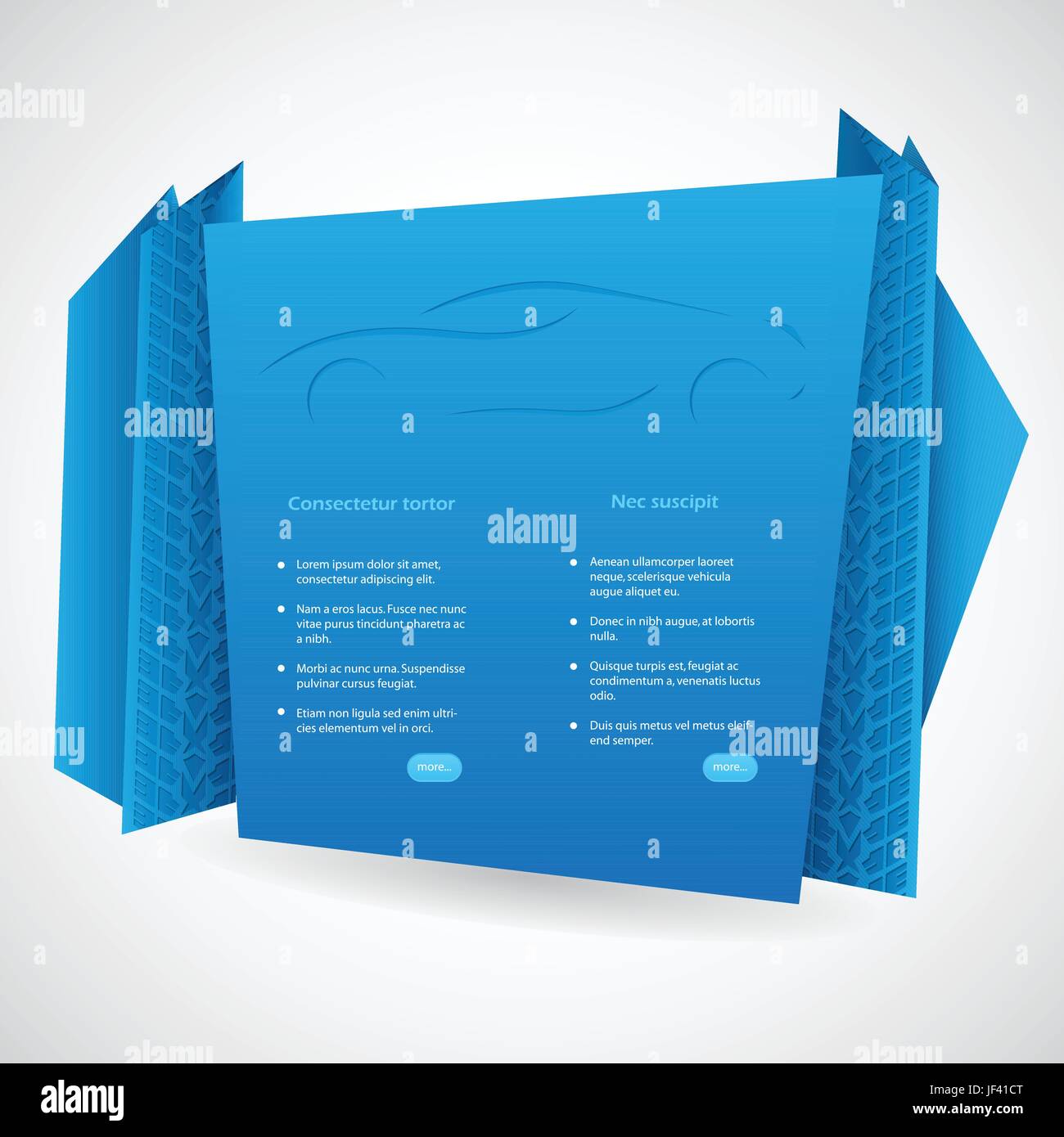 Paper car model origami Stock Vector Images - Alamy