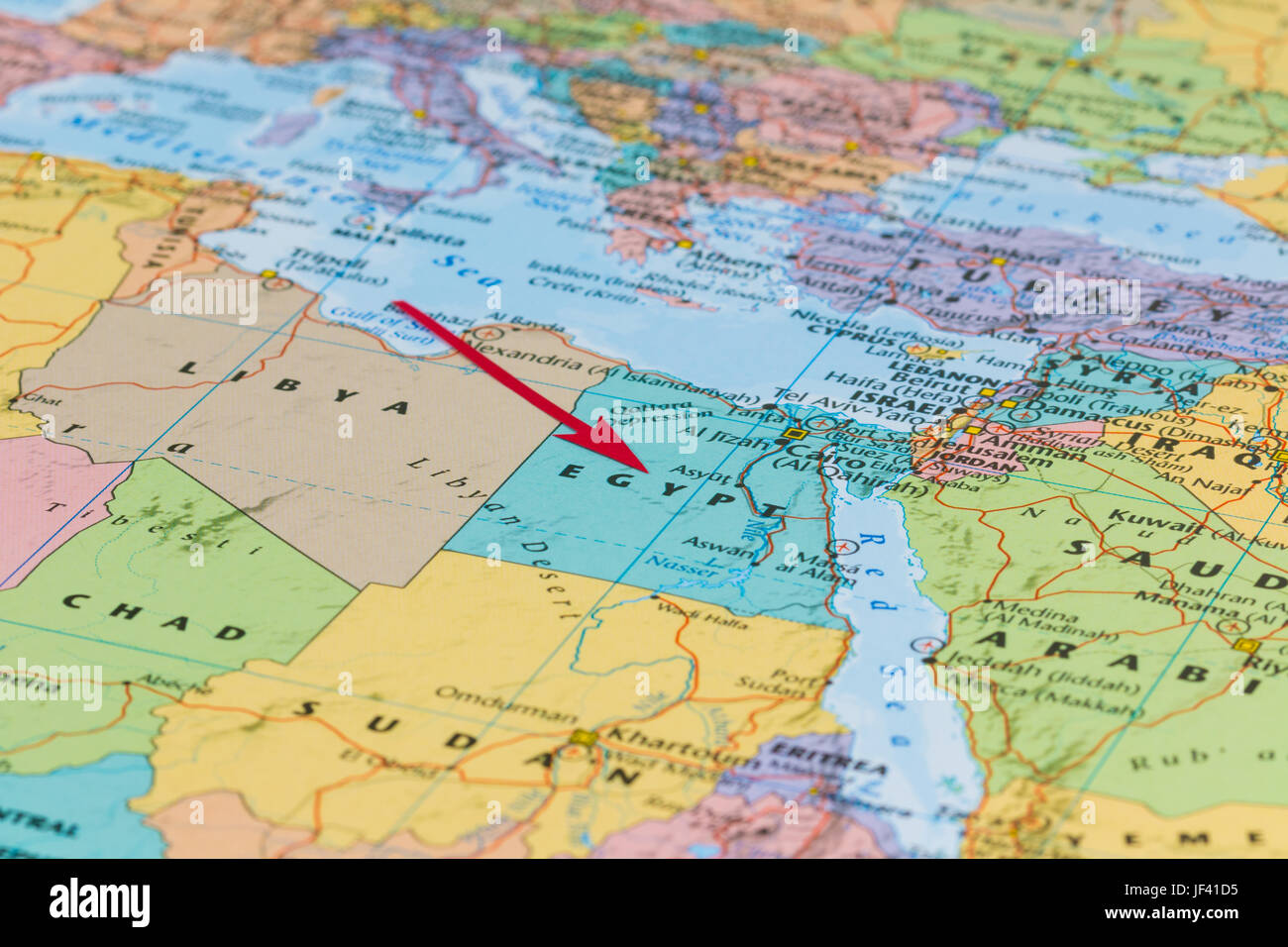 Map Egypt Cairo High Resolution Stock Photography and Images - Alamy