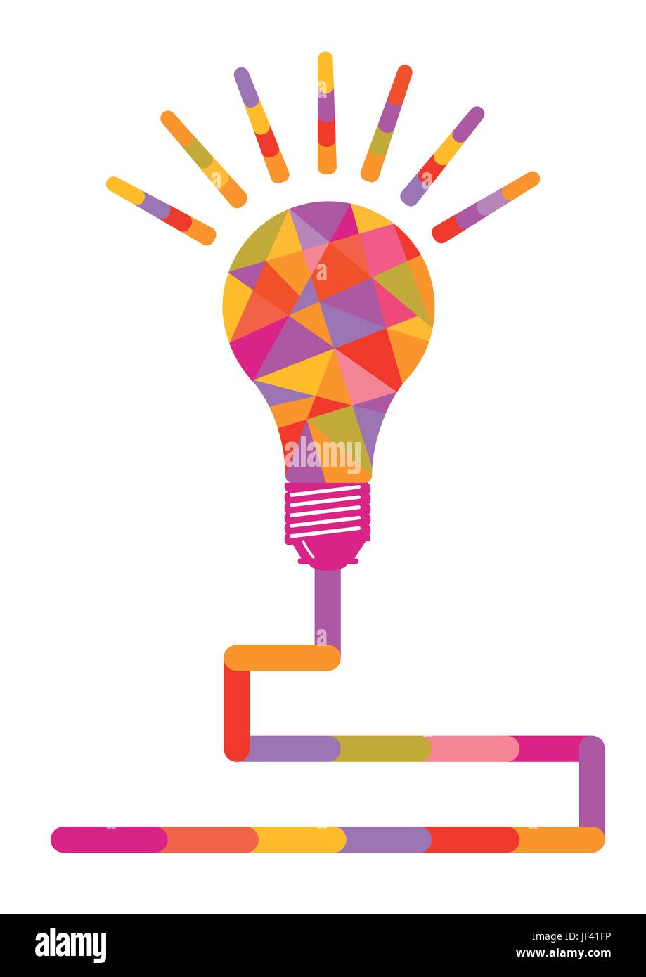 Creative light performance Stock Vector Images - Alamy