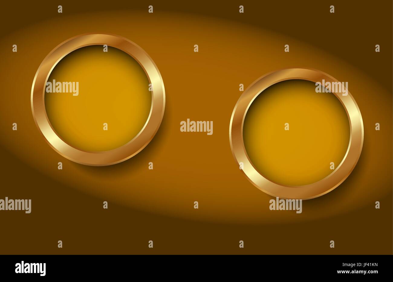 ring, circle, gradient, metallic, backdrop, background, gold, two, ring ...