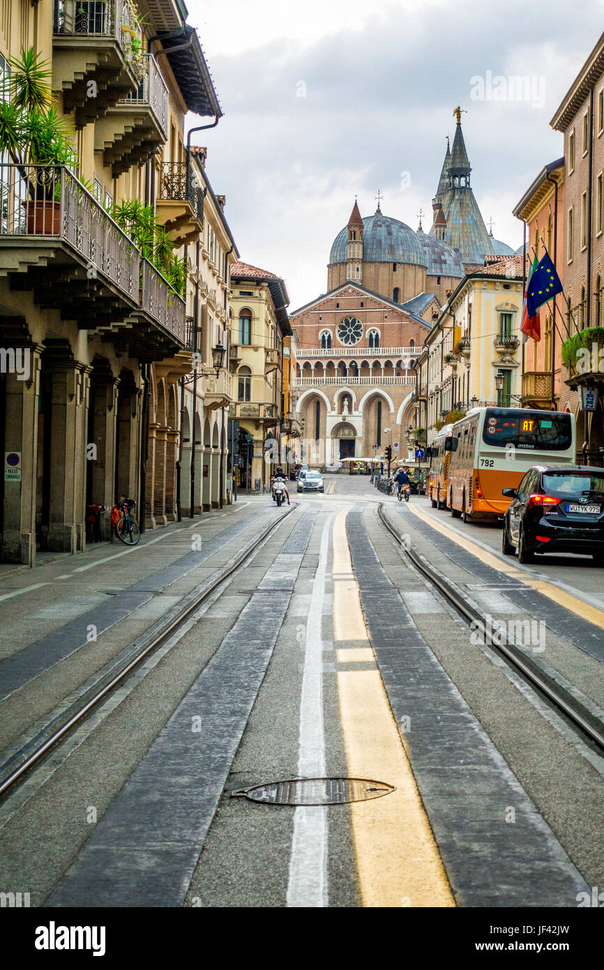 Padova's historic city centre after the rain Stock Photo - Alamy