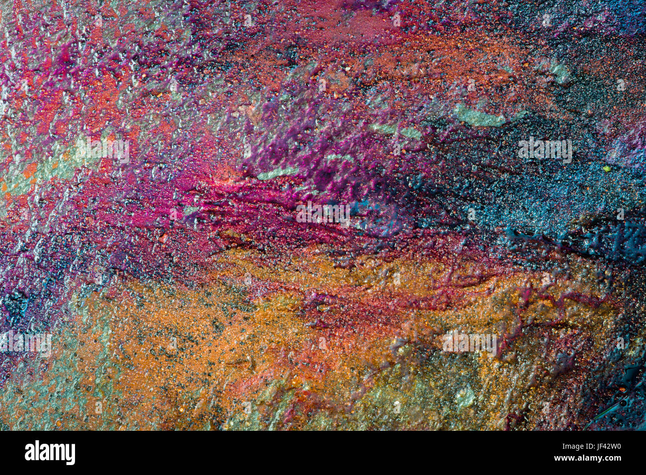 Multi colored rock Stock Photo - Alamy