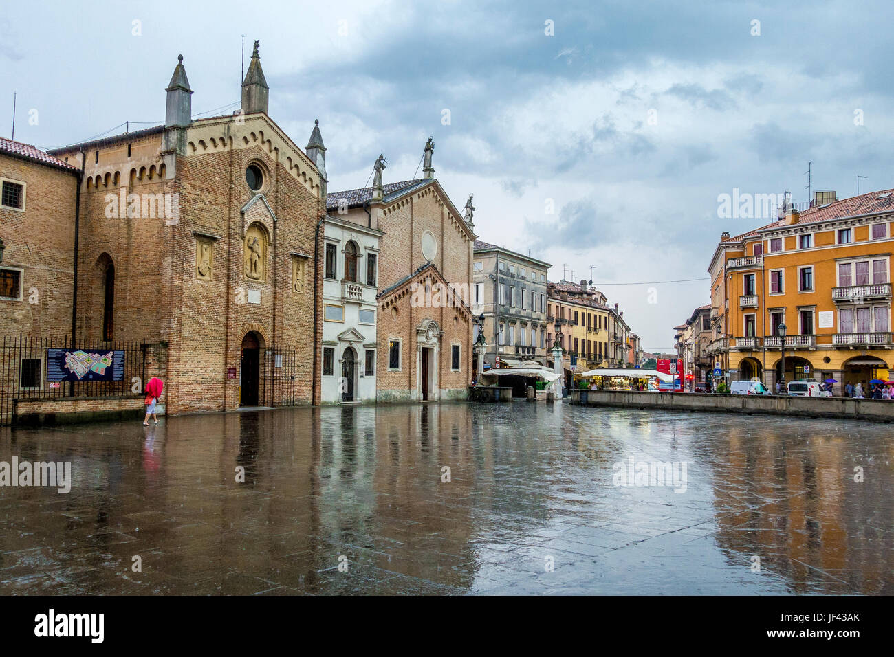 Padova's historic city centre after the rain Stock Photo - Alamy