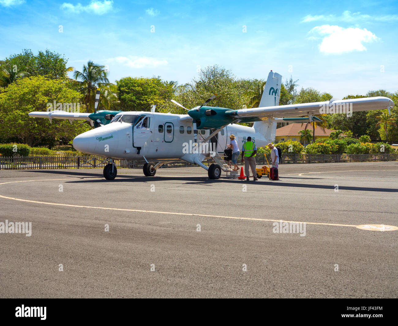 Mustique airways hi-res stock photography and images - Alamy