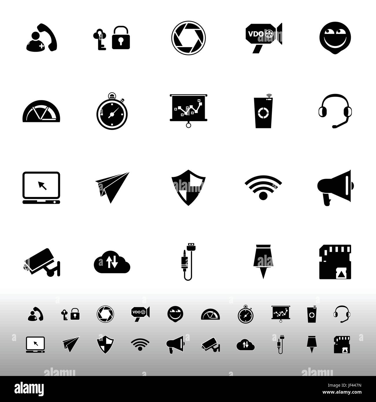 Digital camera laptop computer Black and White Stock Photos & Images ...