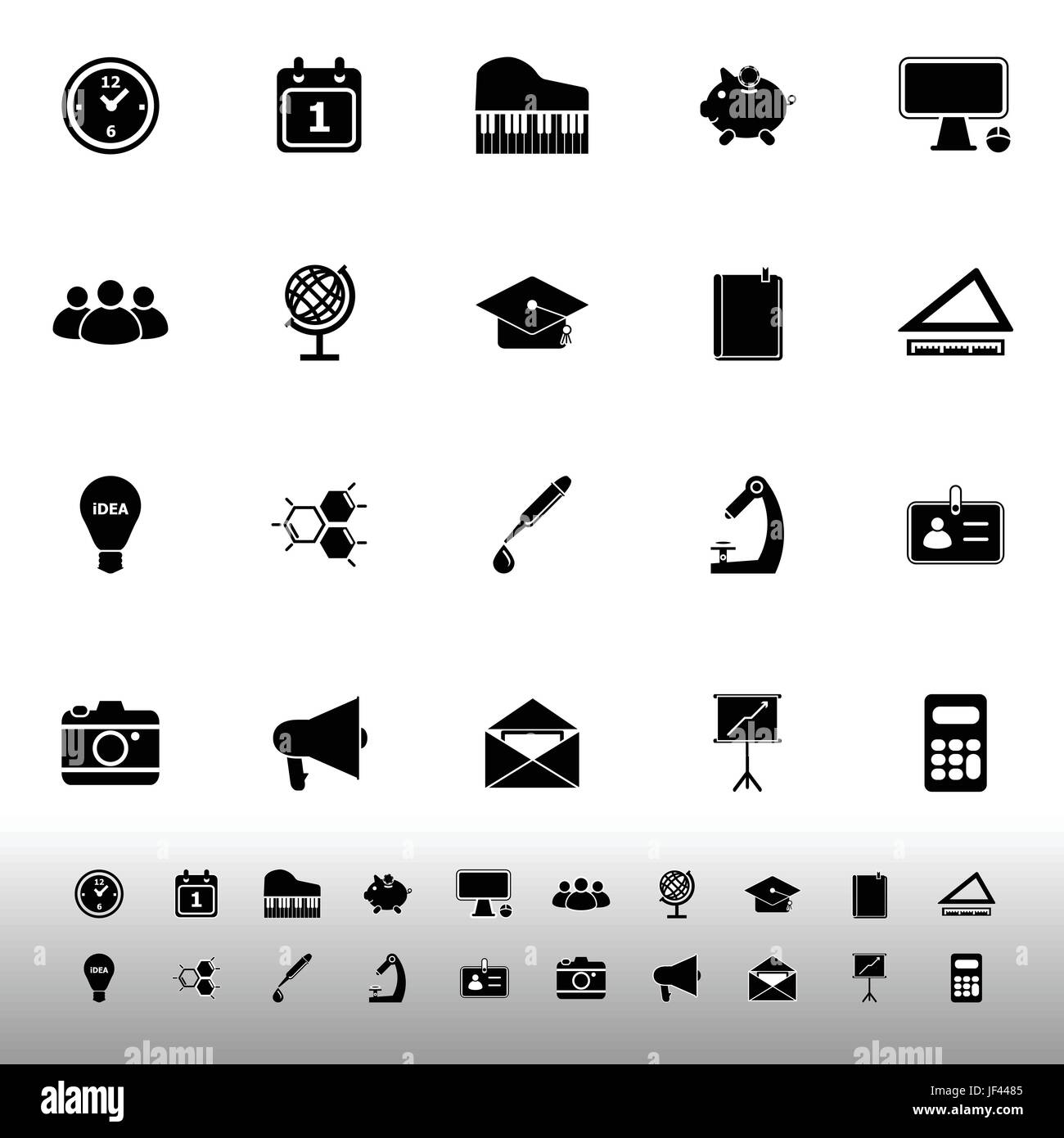 Music education tools Black and White Stock Photos & Images - Alamy