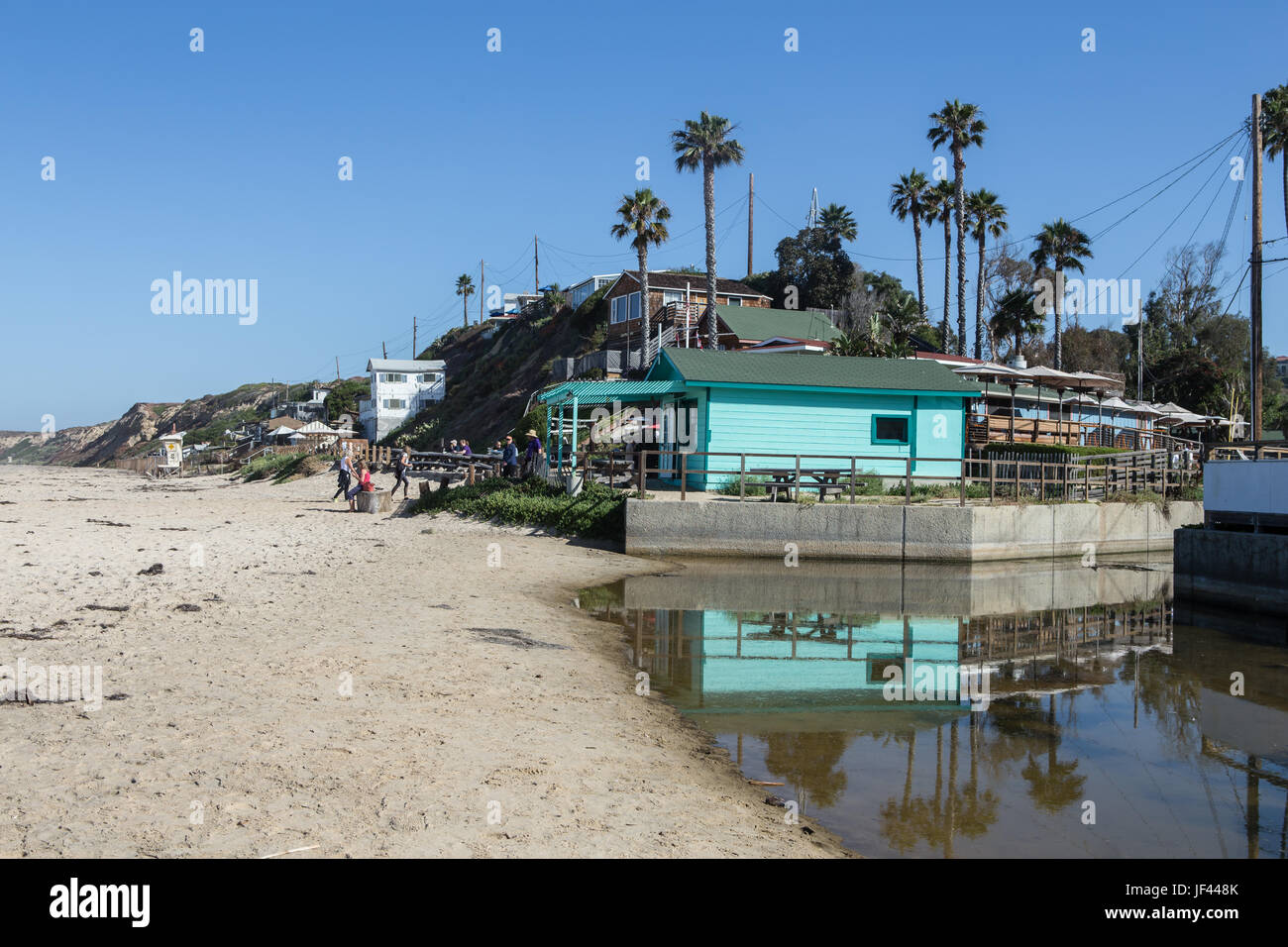 Crystal Cove Beach historical district State Park California USA Stock ...