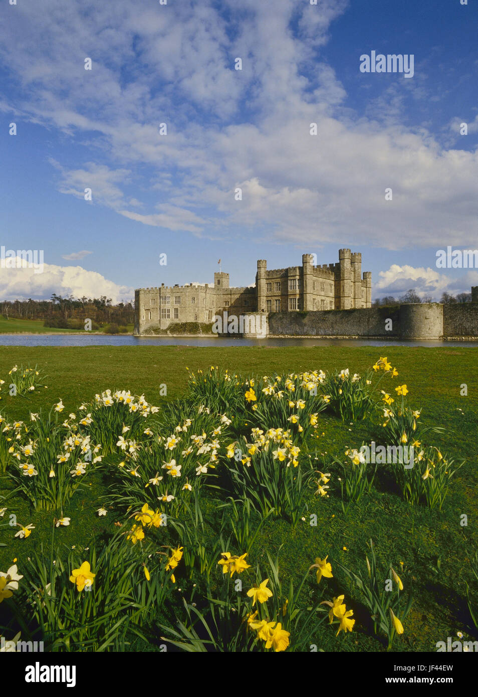 Springtime at Leeds Castle. Kent. England. UK Stock Photo - Alamy