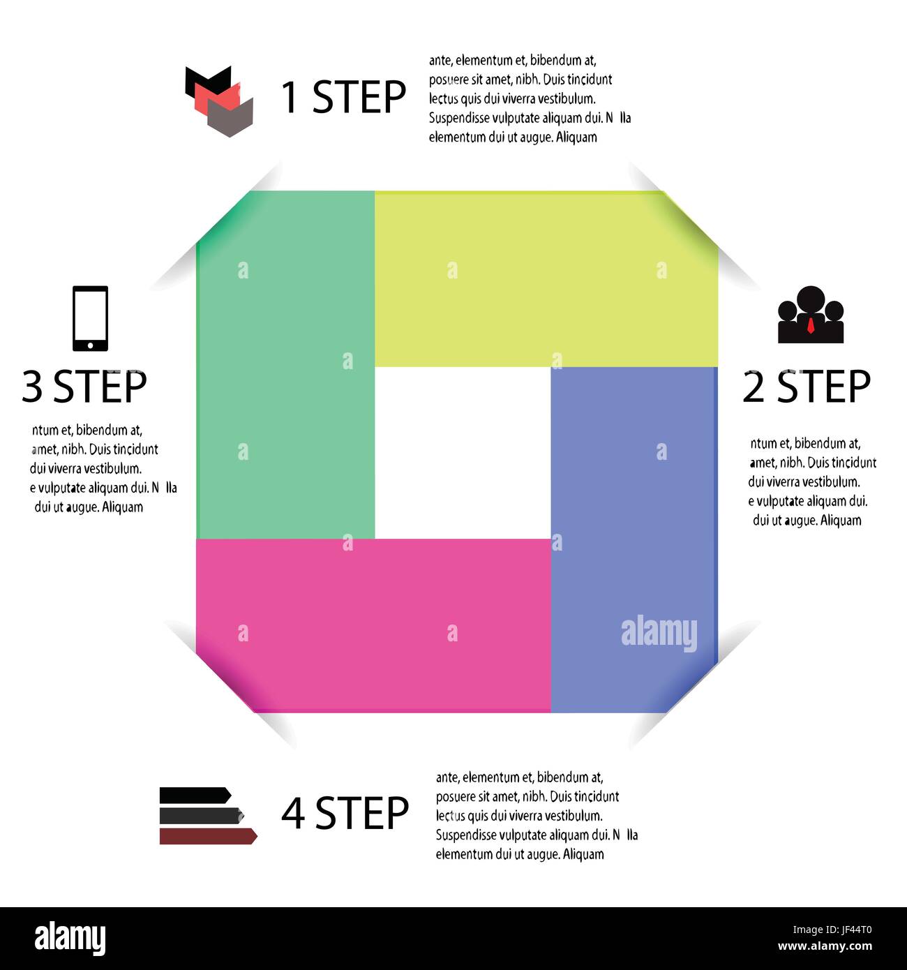 Color contrast diagram Cut Out Stock Images & Pictures - Alamy