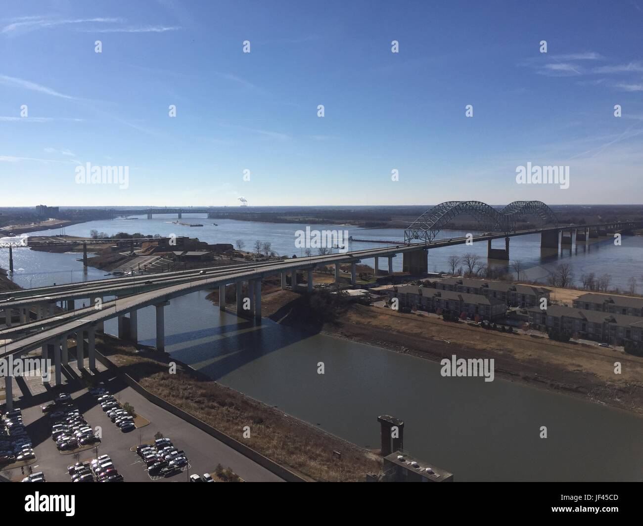 Memphis arkansas bridge hi-res stock photography and images - Alamy