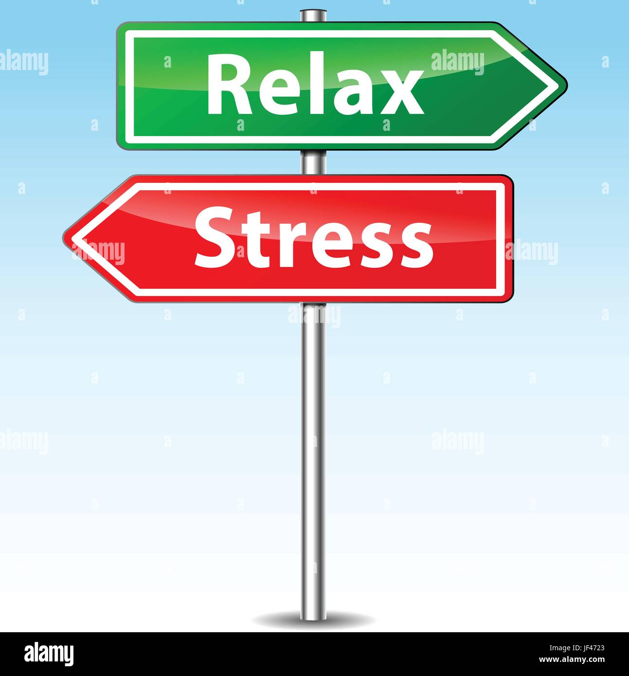 Relieve stressed Stock Vector Images - Alamy