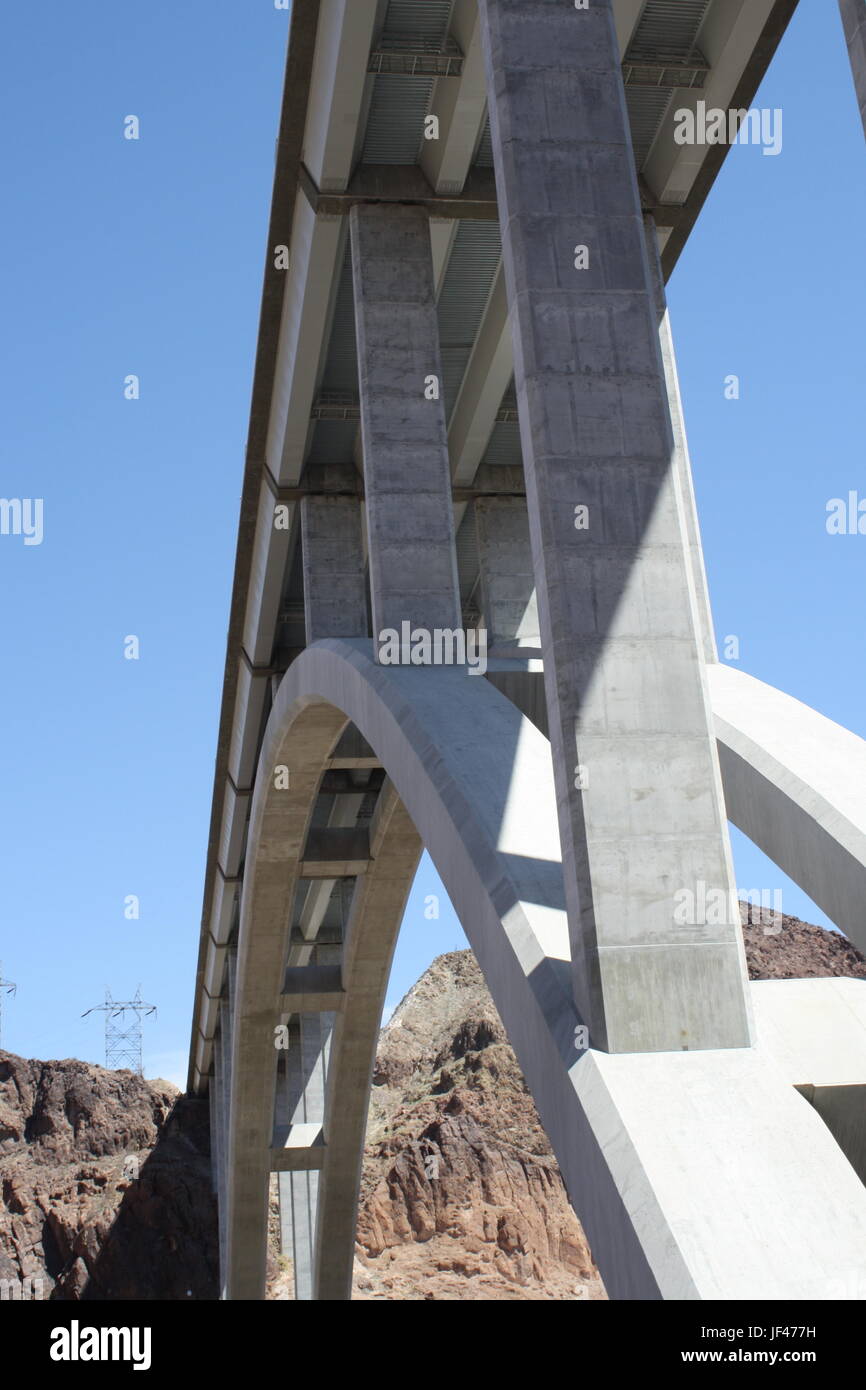 Hoover dam bridge construction hi-res stock photography and images - Alamy