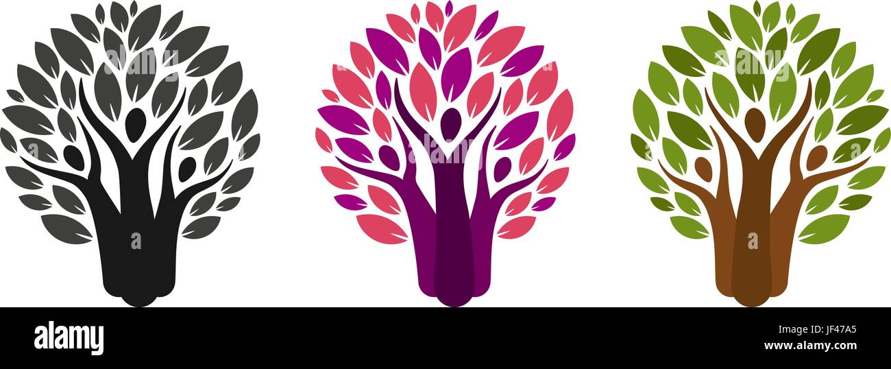 Save tree vector Stock Vector Images - Alamy