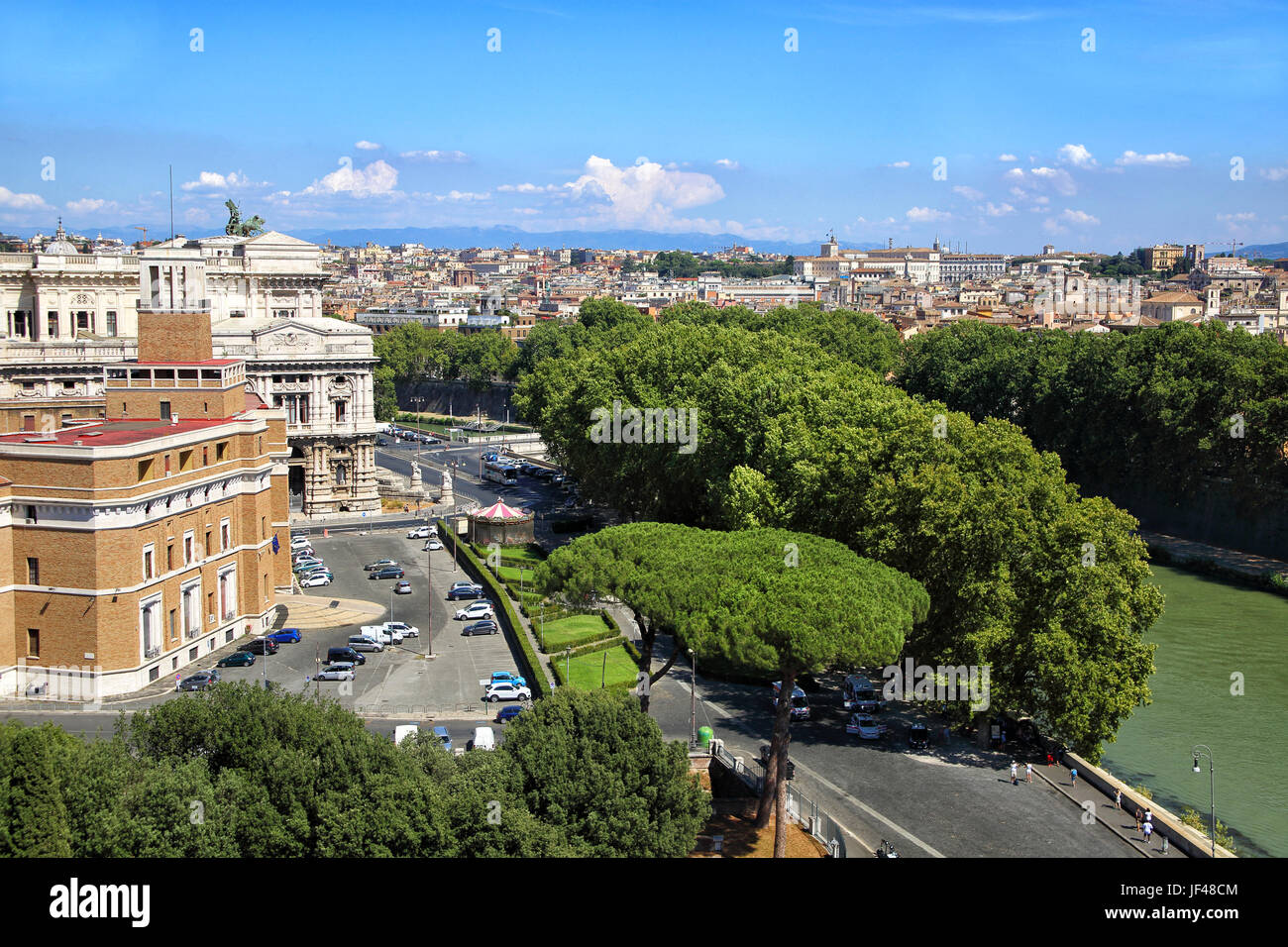 view over Rome Stock Photo - Alamy