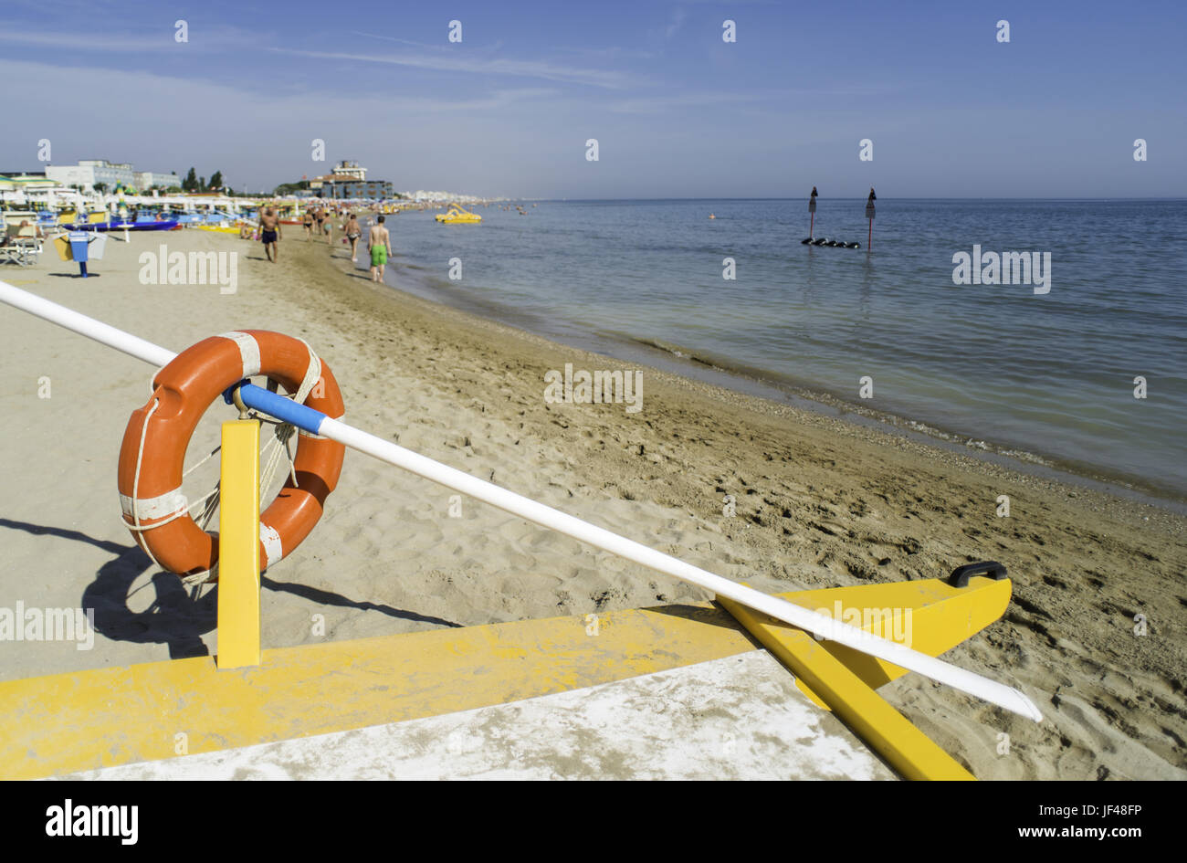 Lifeboat on the beach Stock Photo - Alamy