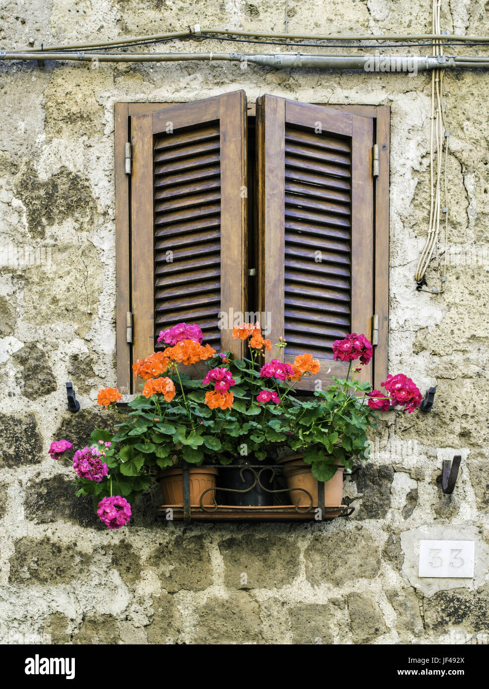 Traditional Italian homes Stock Photo - Alamy