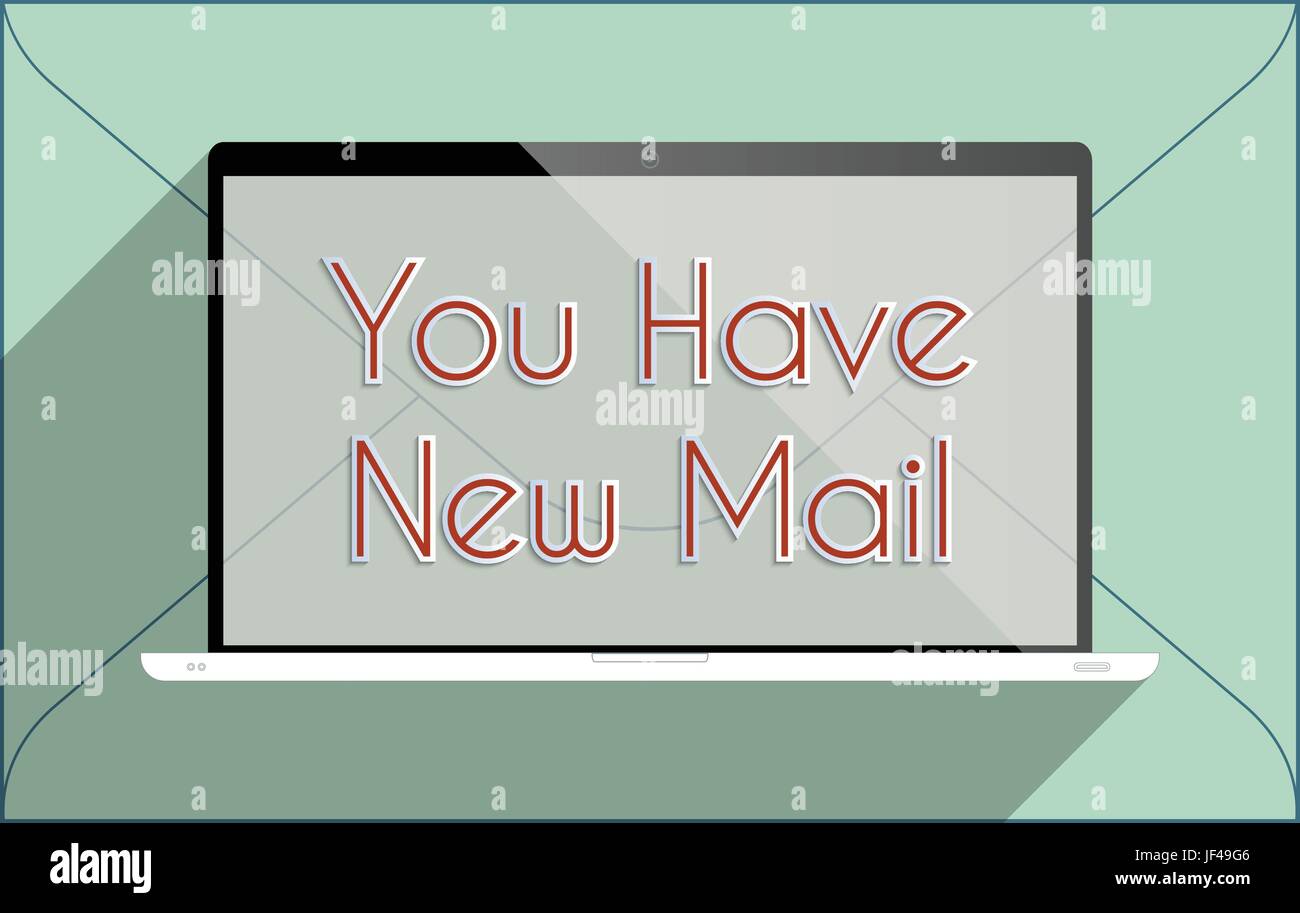 You have new mail Stock Vector Image & Art - Alamy
