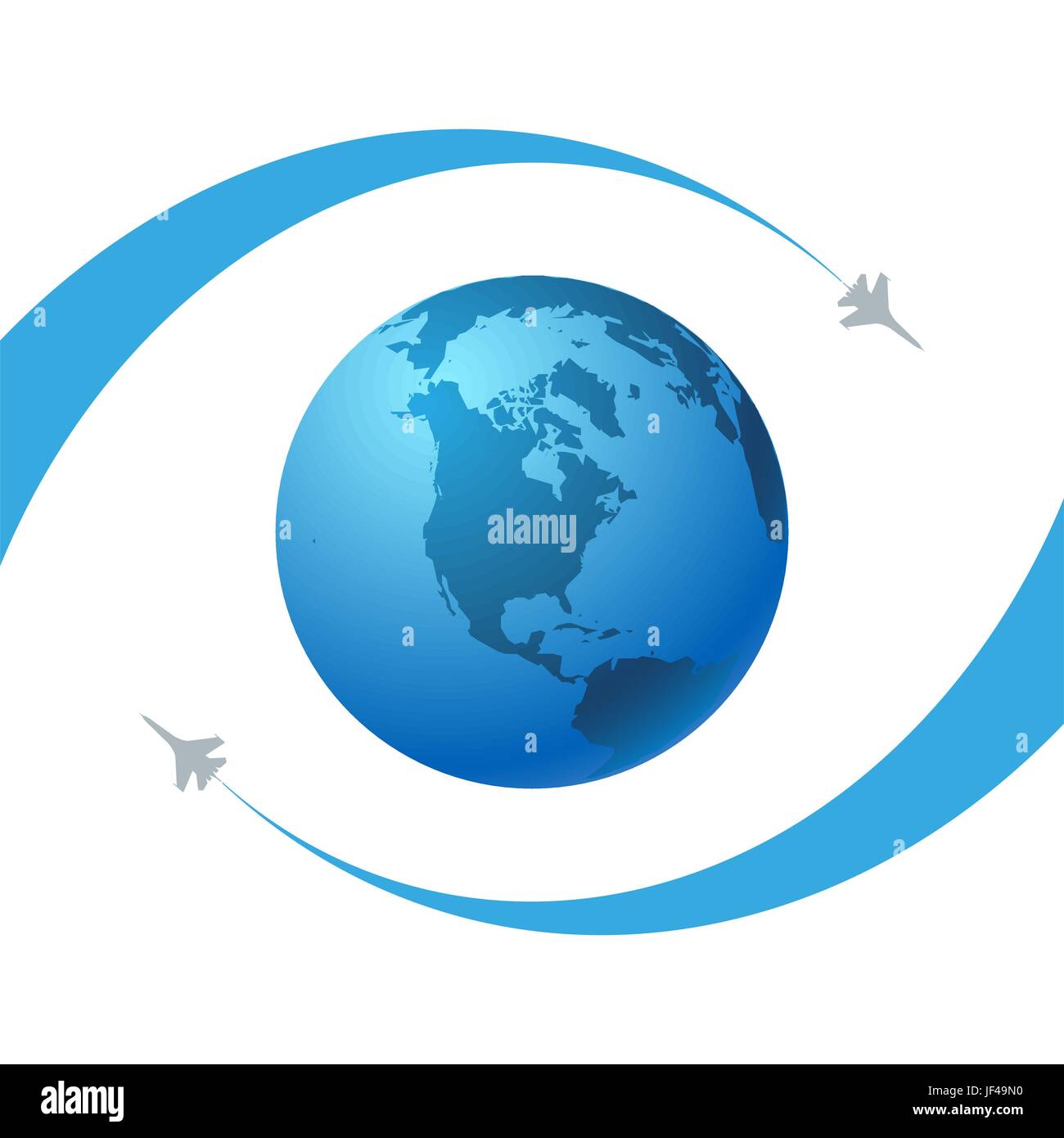 Approach flight Stock Vector Images - Alamy