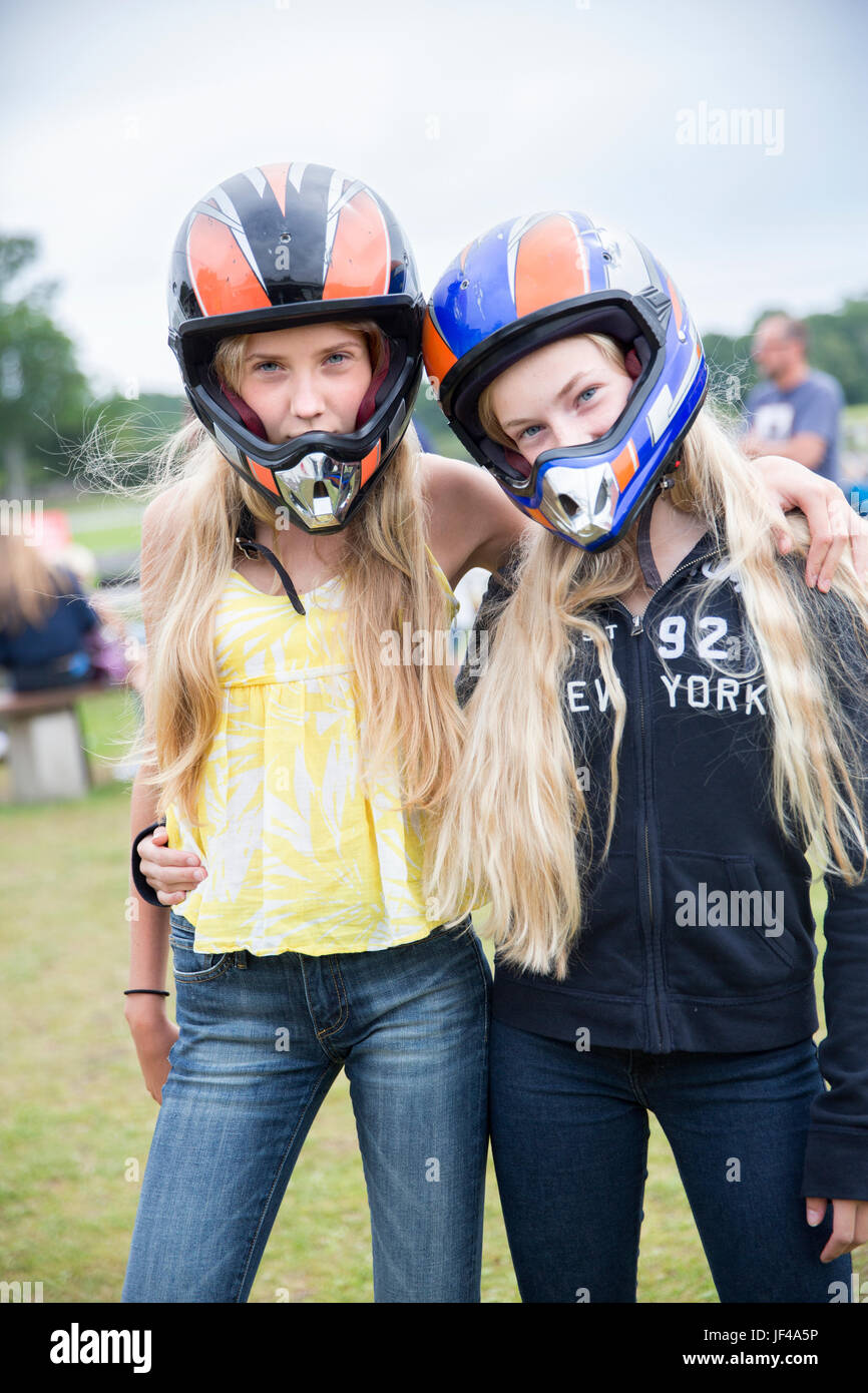 Teenager Helmet Motorbike Stock Photos & Teenager Helmet Motorbike ...