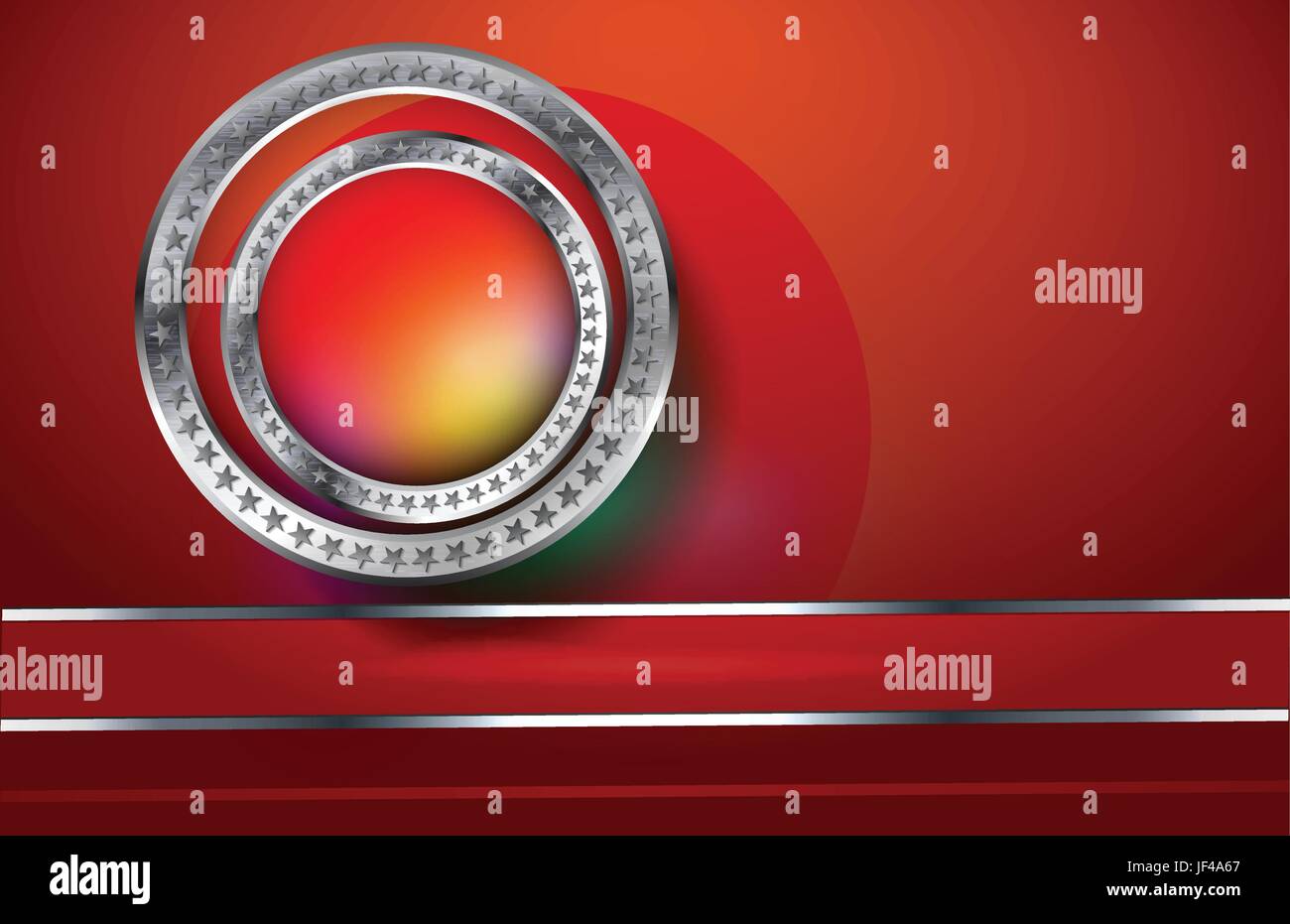 Ring lines circle banner hi-res stock photography and images - Alamy