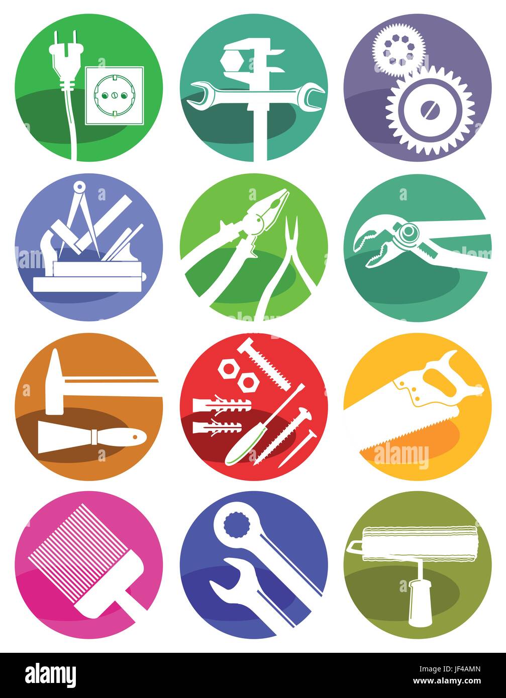 Tool craftsman tradesman handicraftsman Stock Vector Images - Alamy