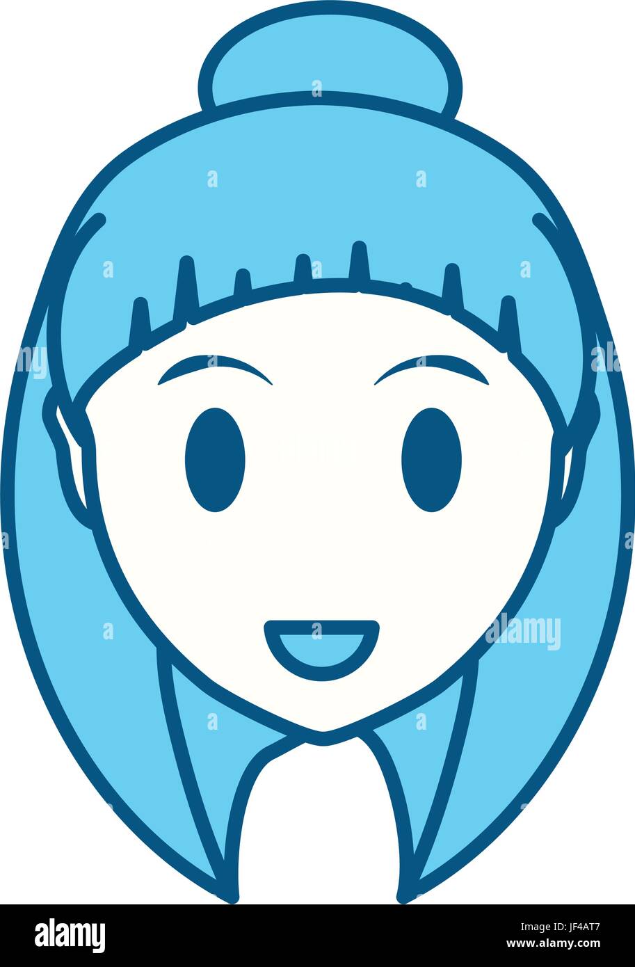 woman face cartoon Stock Vector Image & Art - Alamy