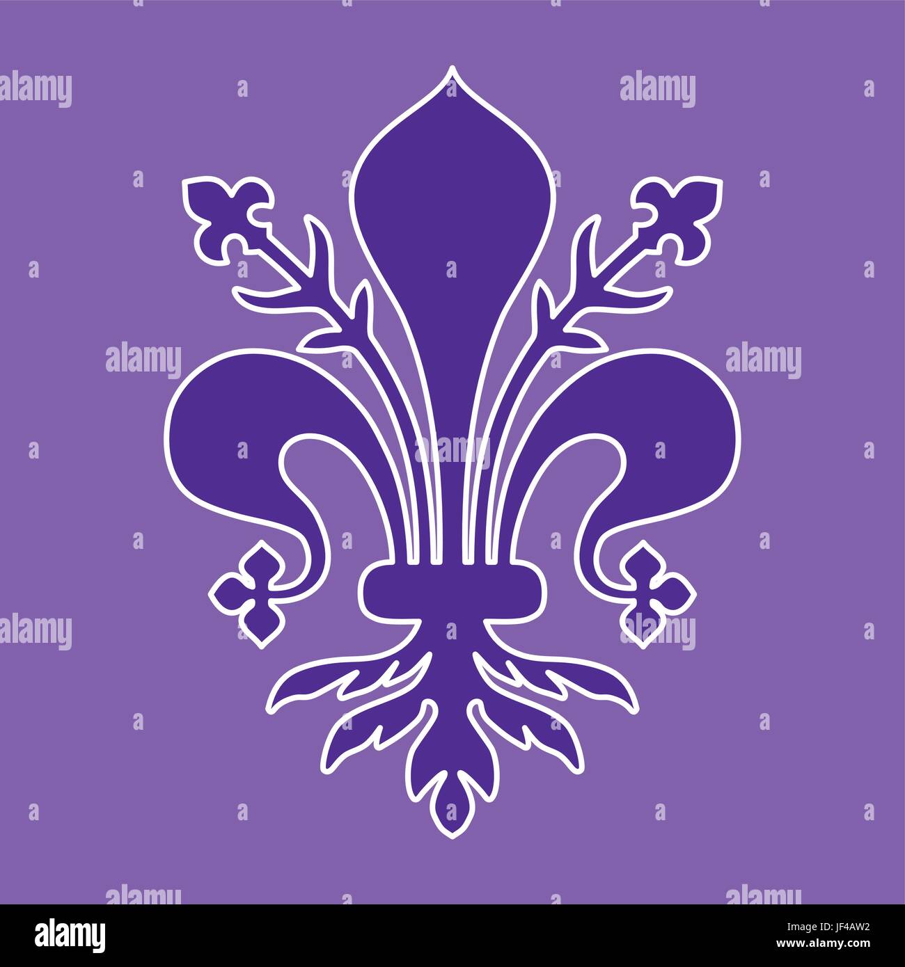 Coat of arms of florence tuscany Stock Vector Images - Alamy