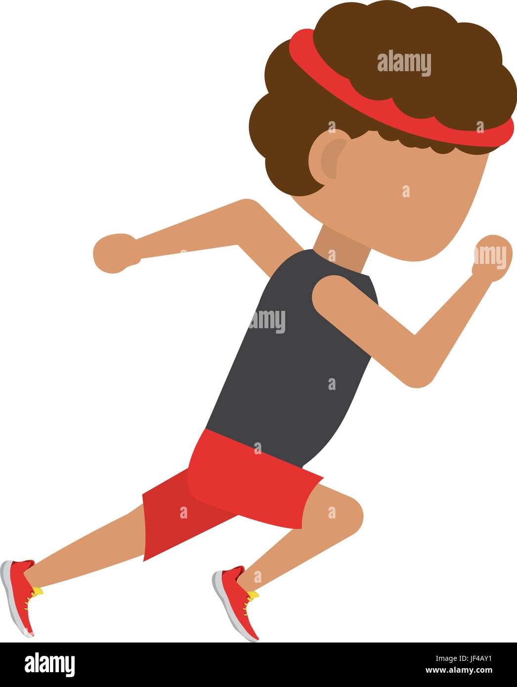 Man running cartoon Stock Vector Image & Art - Alamy
