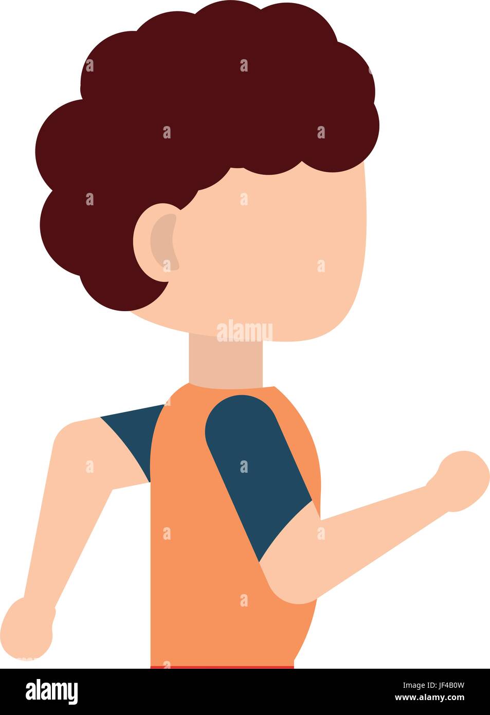 Man running cartoon Stock Vector Image & Art - Alamy