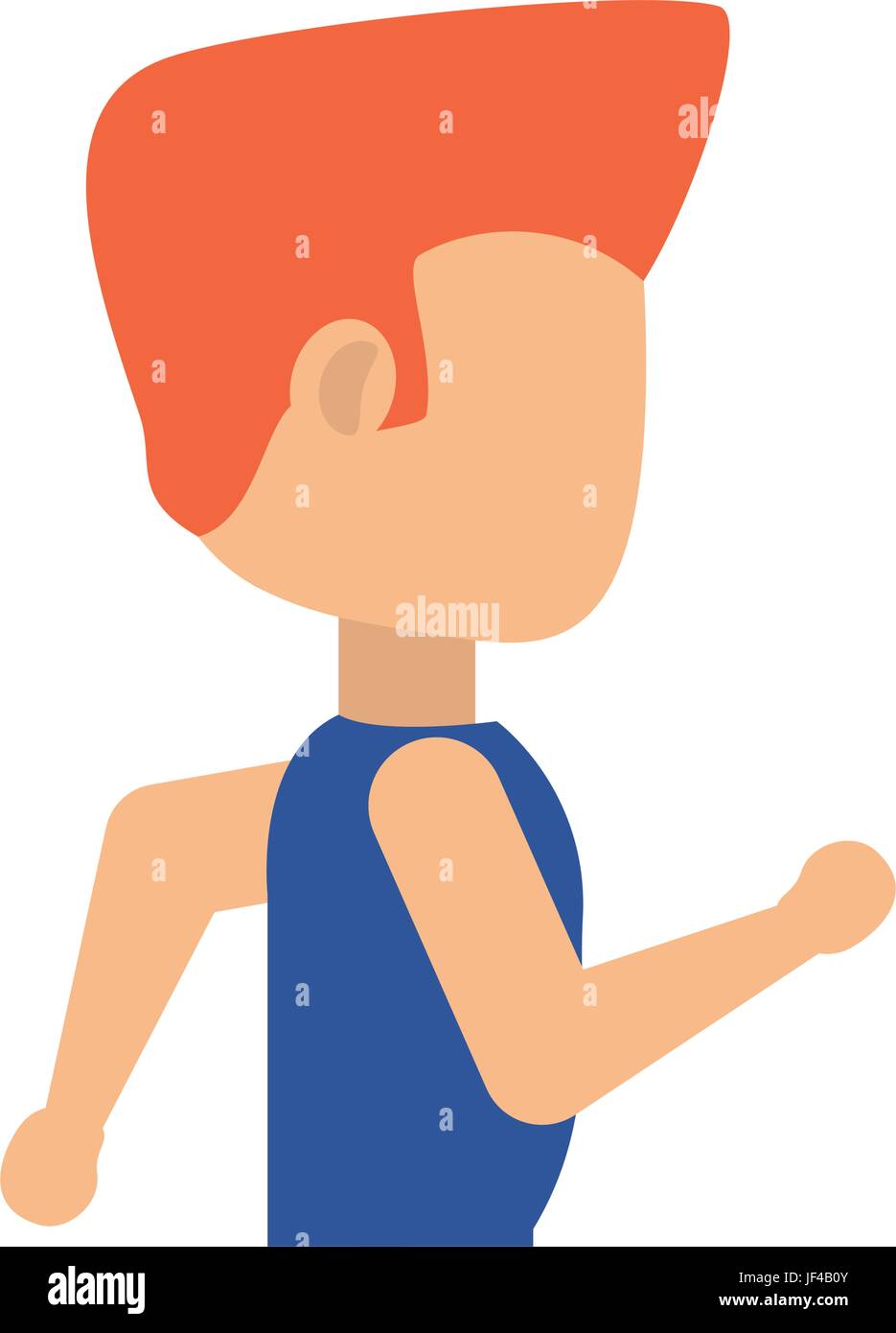 Man running cartoon Stock Vector Image & Art - Alamy