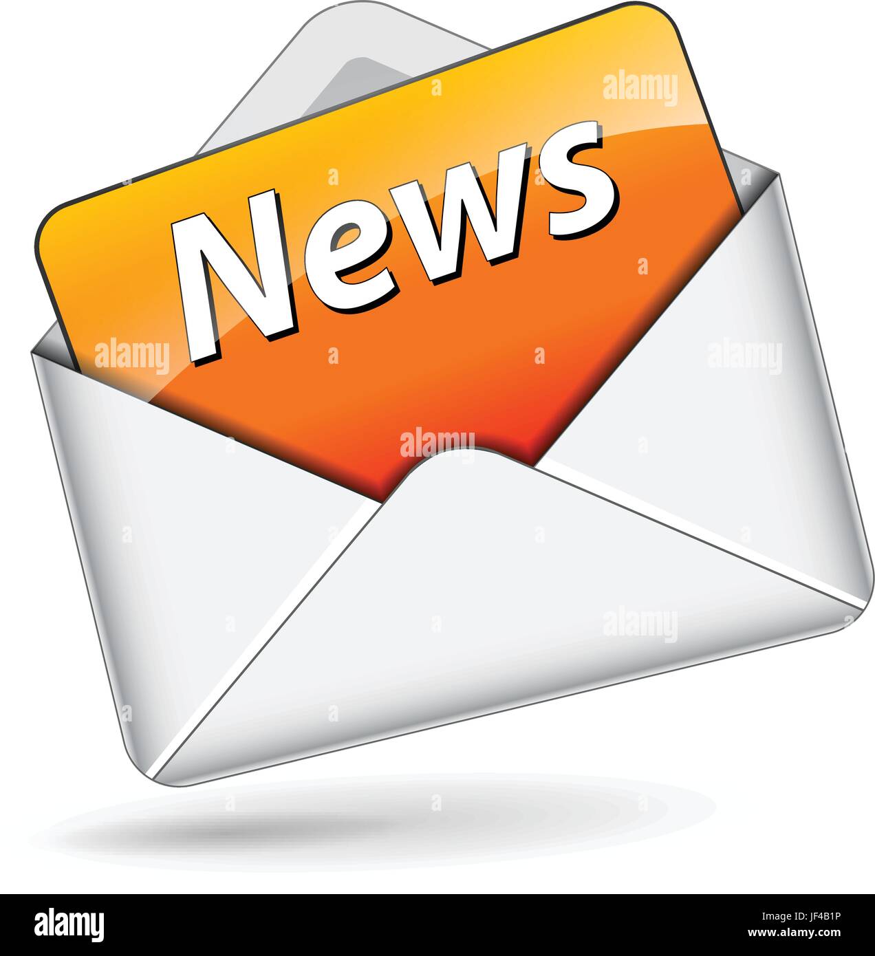 newspaper, journal, office, isolated, communication, illustration ...