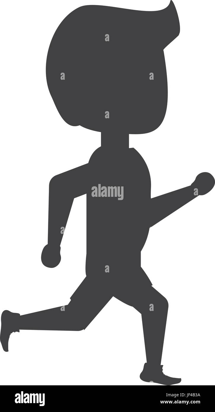 Man running cartoon Stock Vector Image & Art - Alamy
