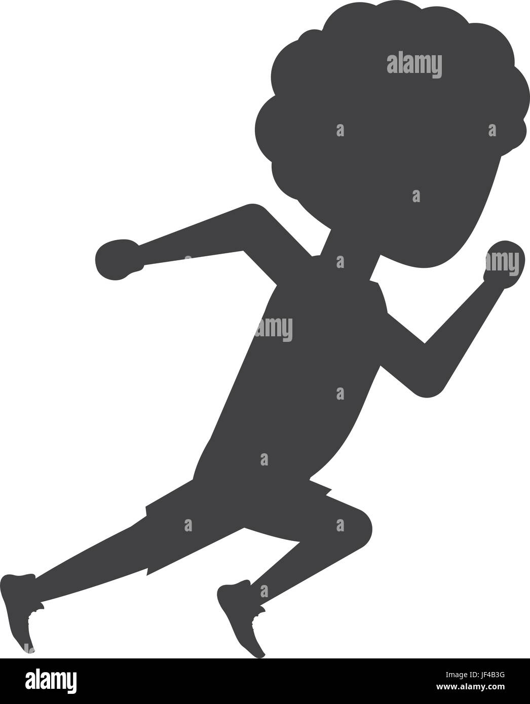 Man running cartoon Stock Vector Image & Art - Alamy