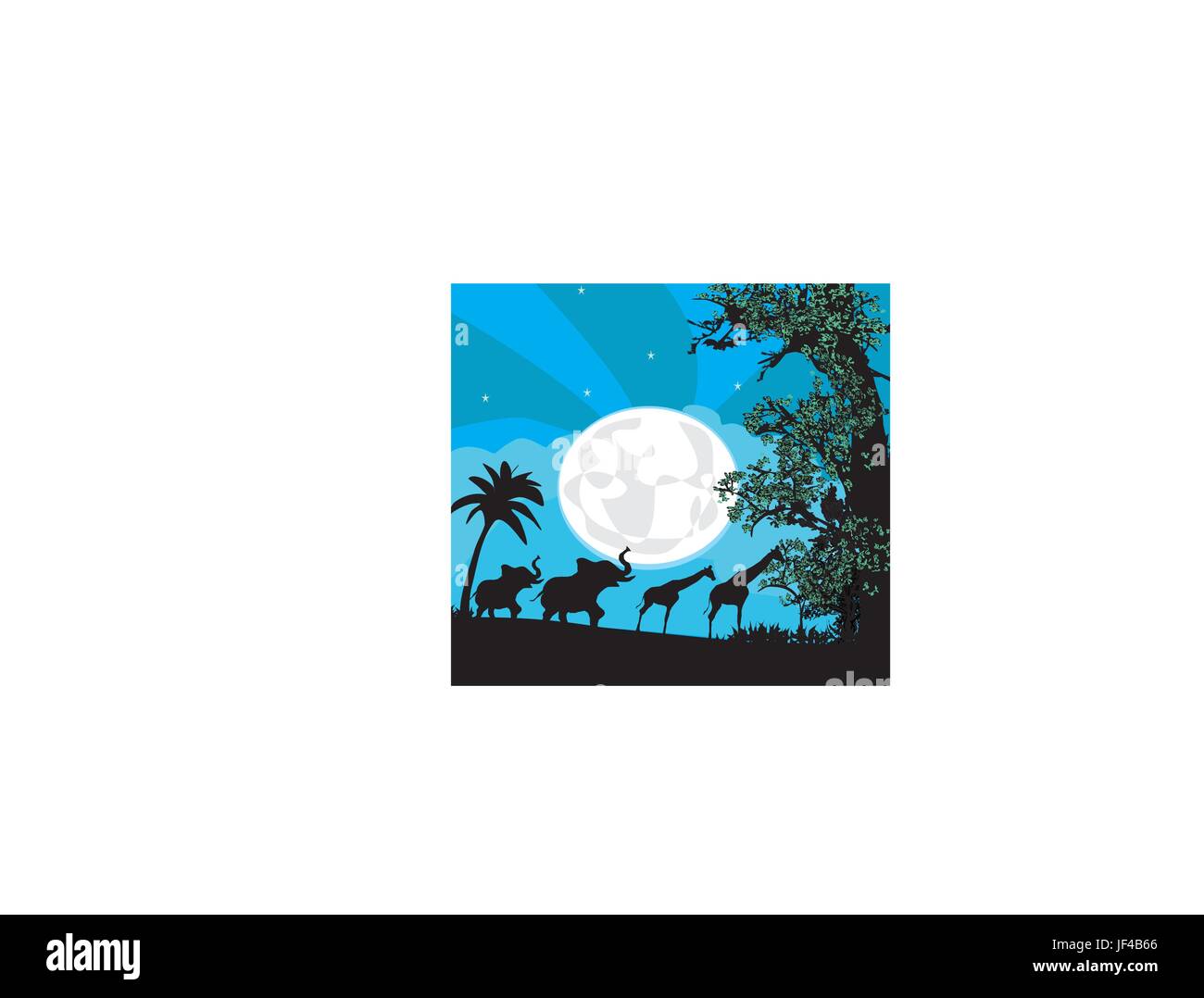 Wildlife in south africa Cut Out Stock Images & Pictures - Alamy