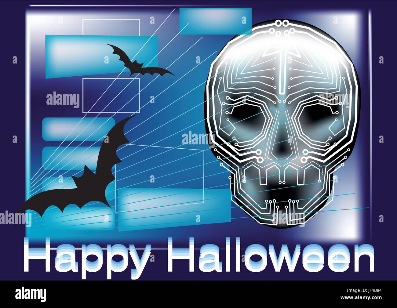 night, nighttime, painting, fantasy, illustration, skull, halloween ...