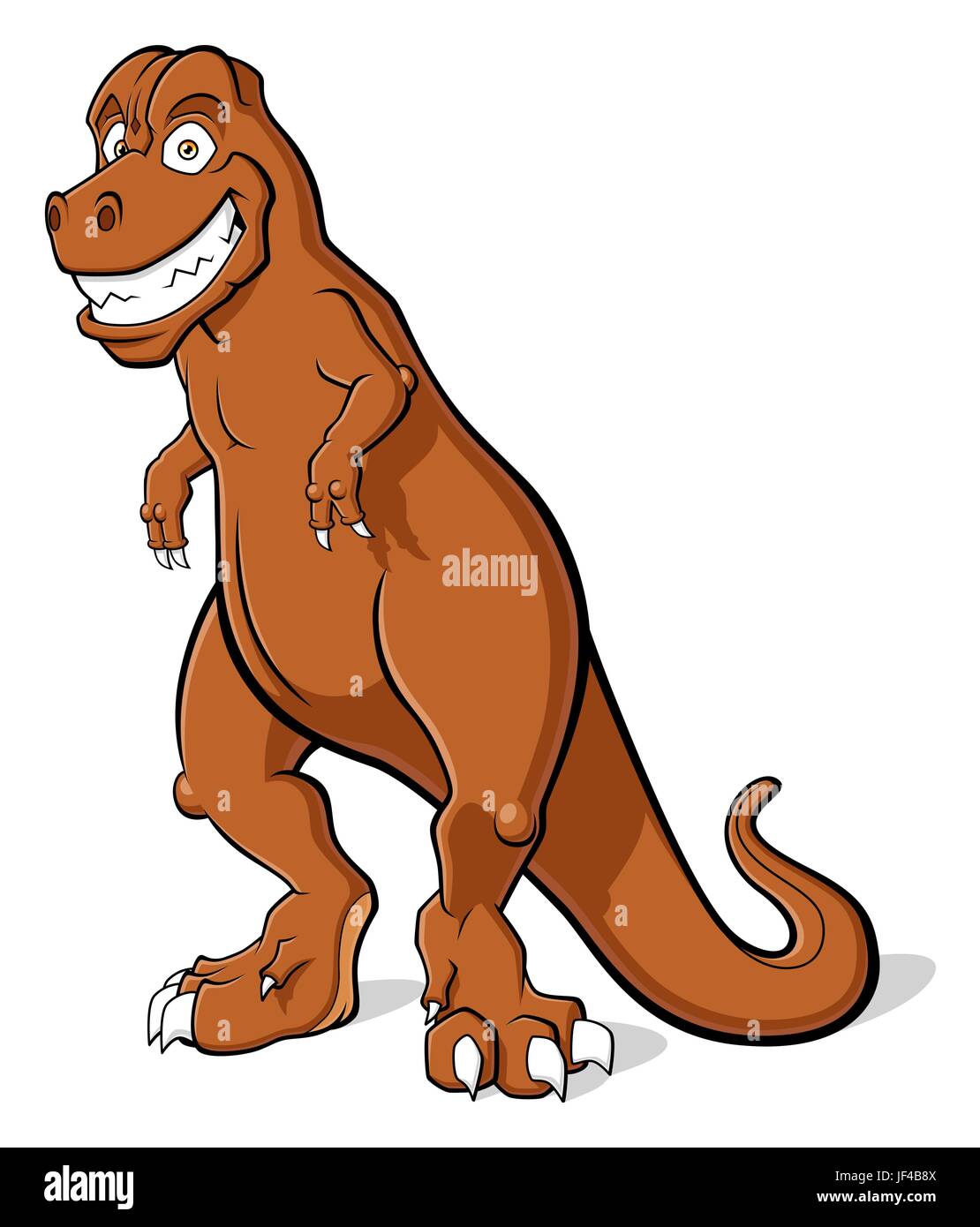 Tyrannosaurus rex laughing Cut Out Stock Images & Pictures - Alamy