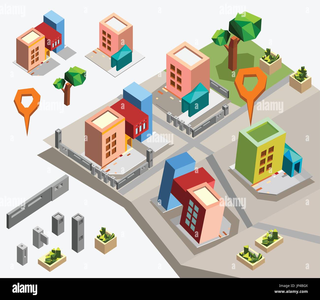 Outdoor market style Stock Vector Images - Alamy
