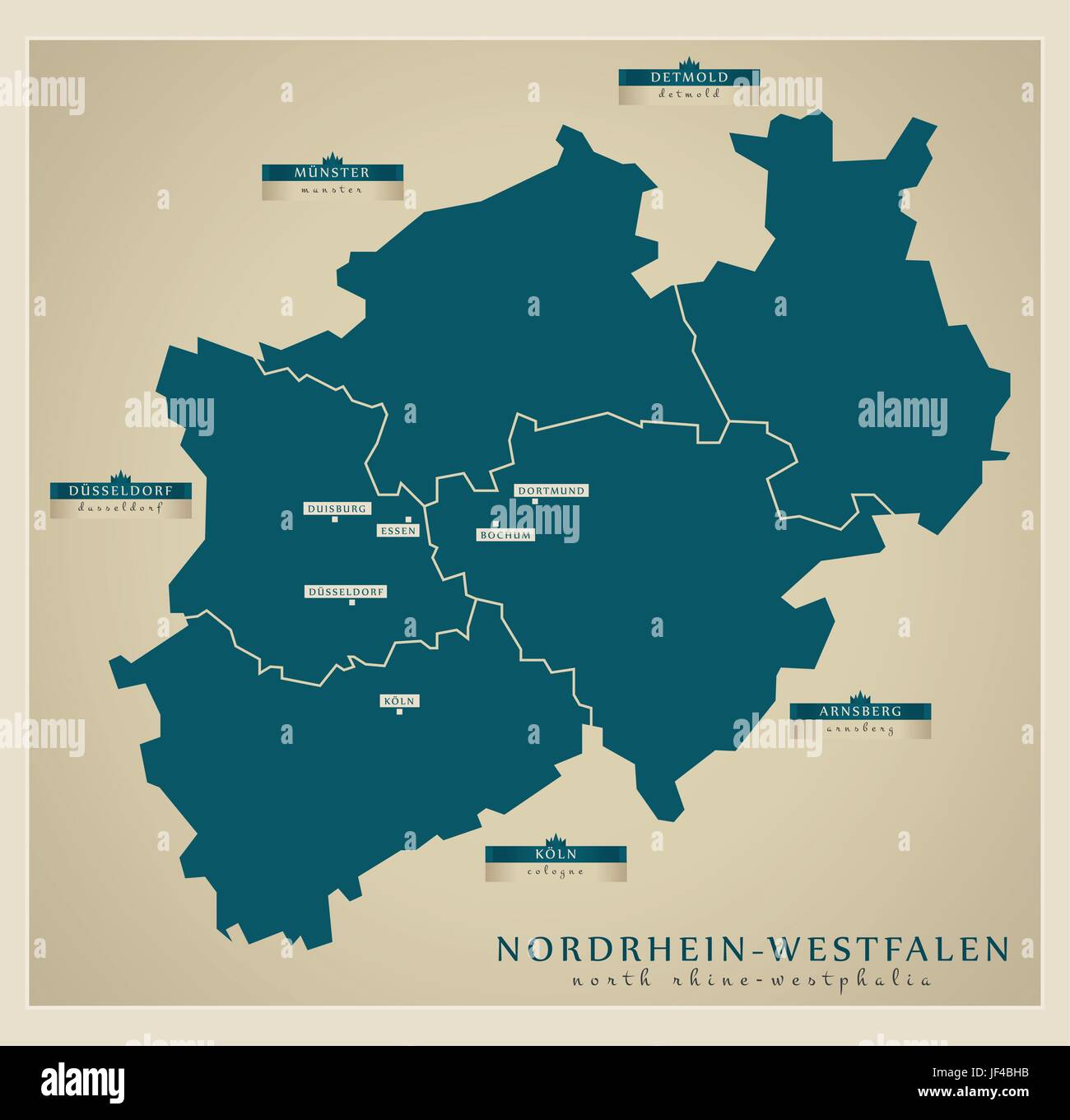 Essen Germany Map With Cities