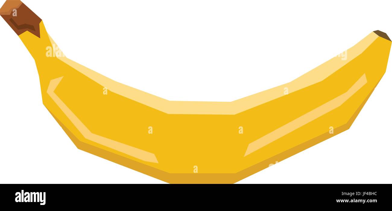 Banana shape Stock Vector Images - Alamy
