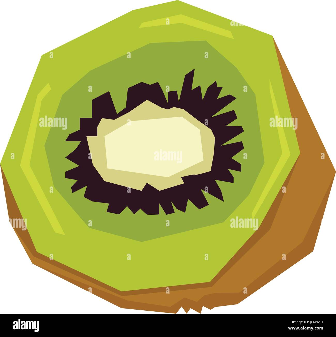 Kiwi shape Stock Vector Images - Alamy