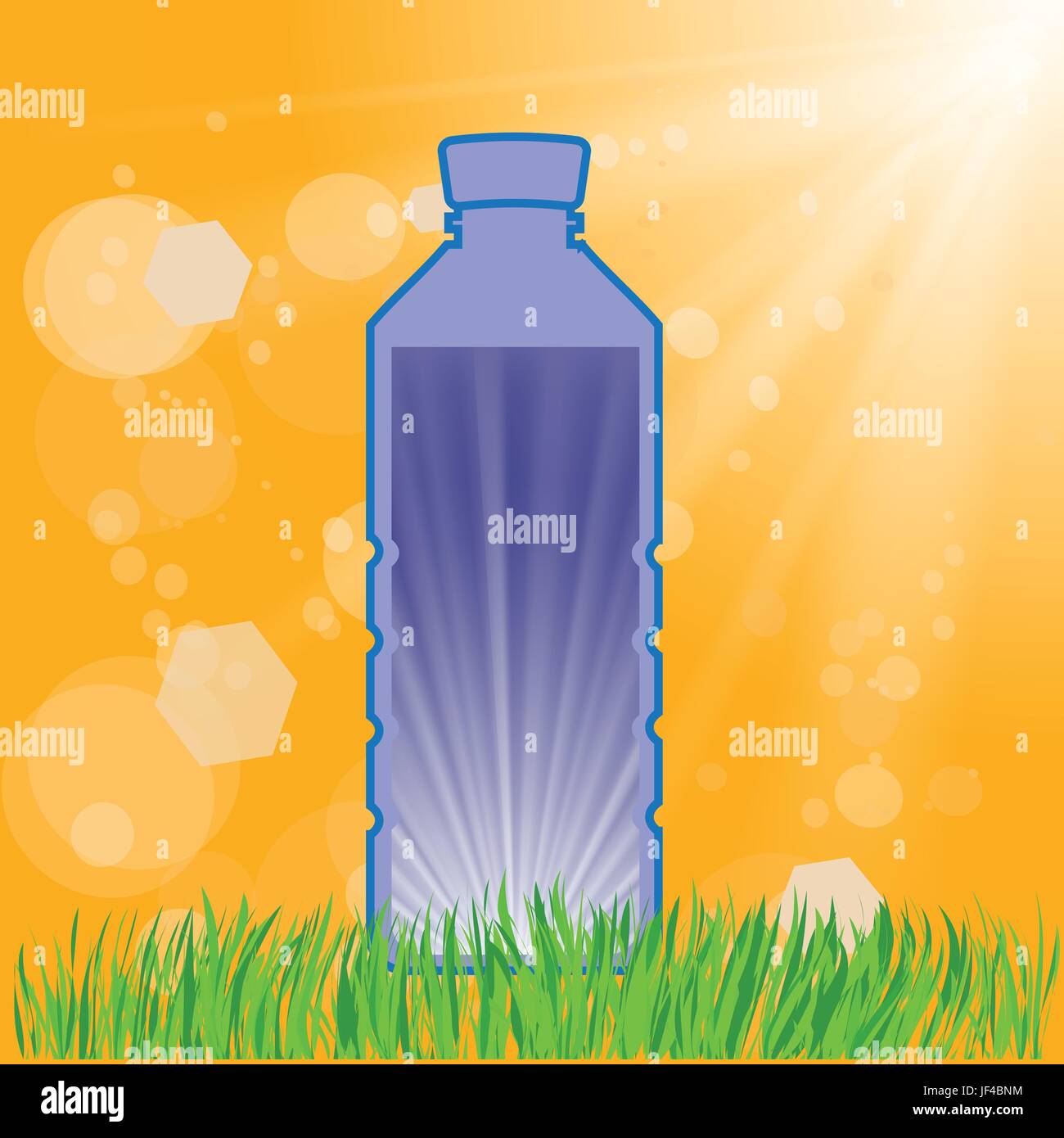 Serene water container Stock Vector Images - Alamy