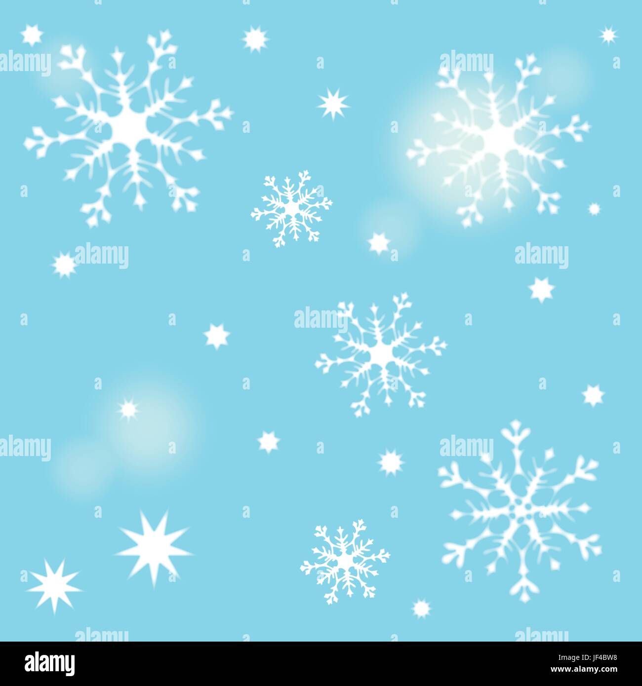 snow stars light blue Stock Vector Image & Art - Alamy