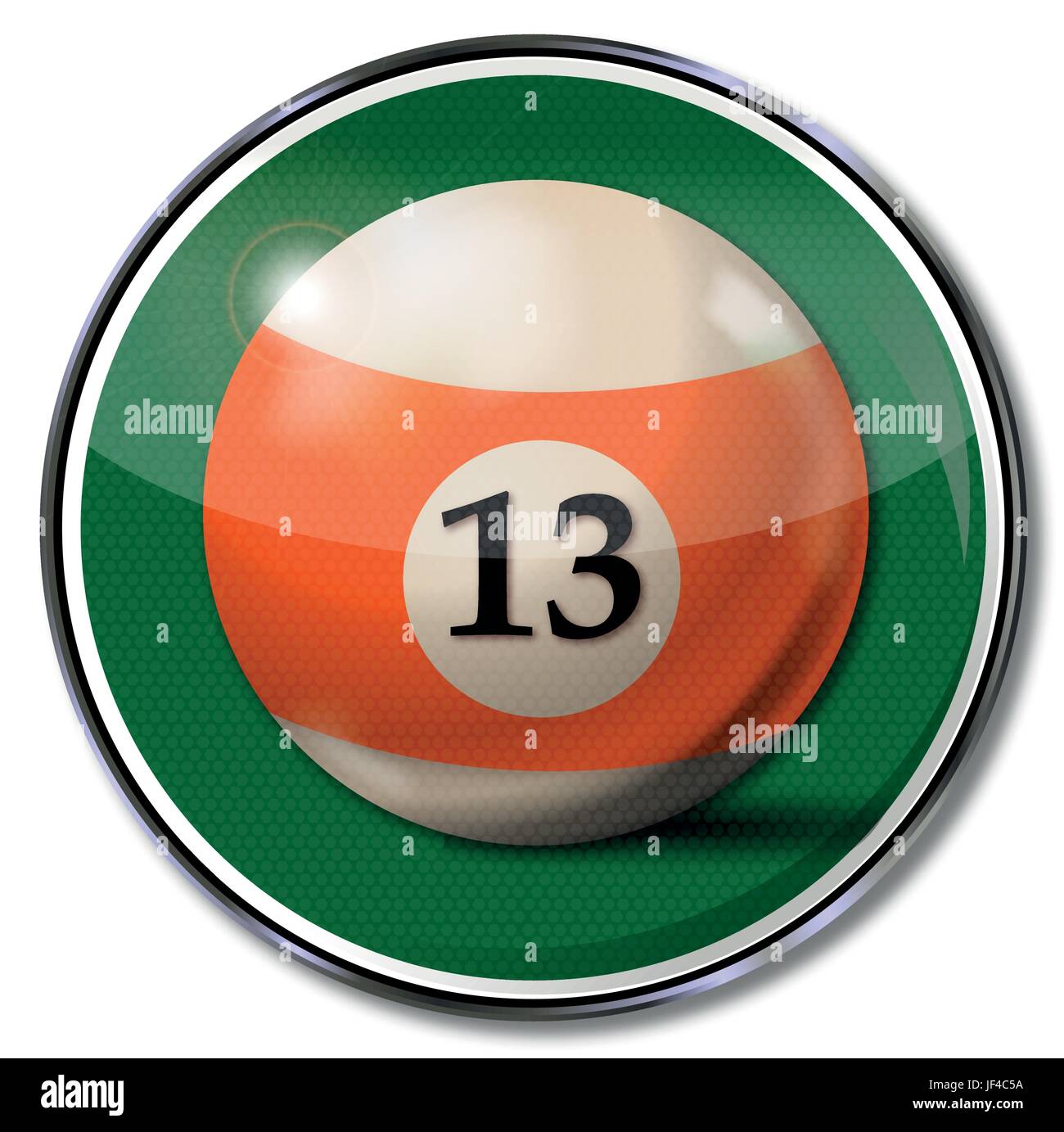 Number 13 banners Stock Vector Images - Alamy