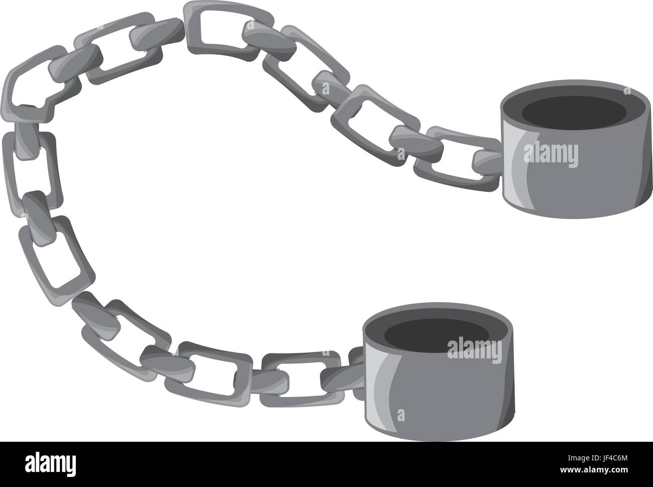 Slave chain isolated Stock Vector Image & Art - Alamy