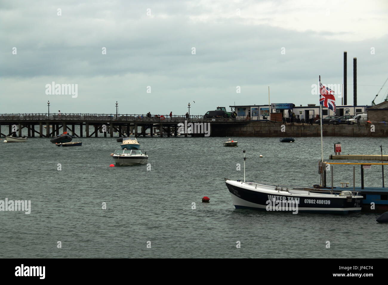 Swanage harbour hi-res stock photography and images - Alamy