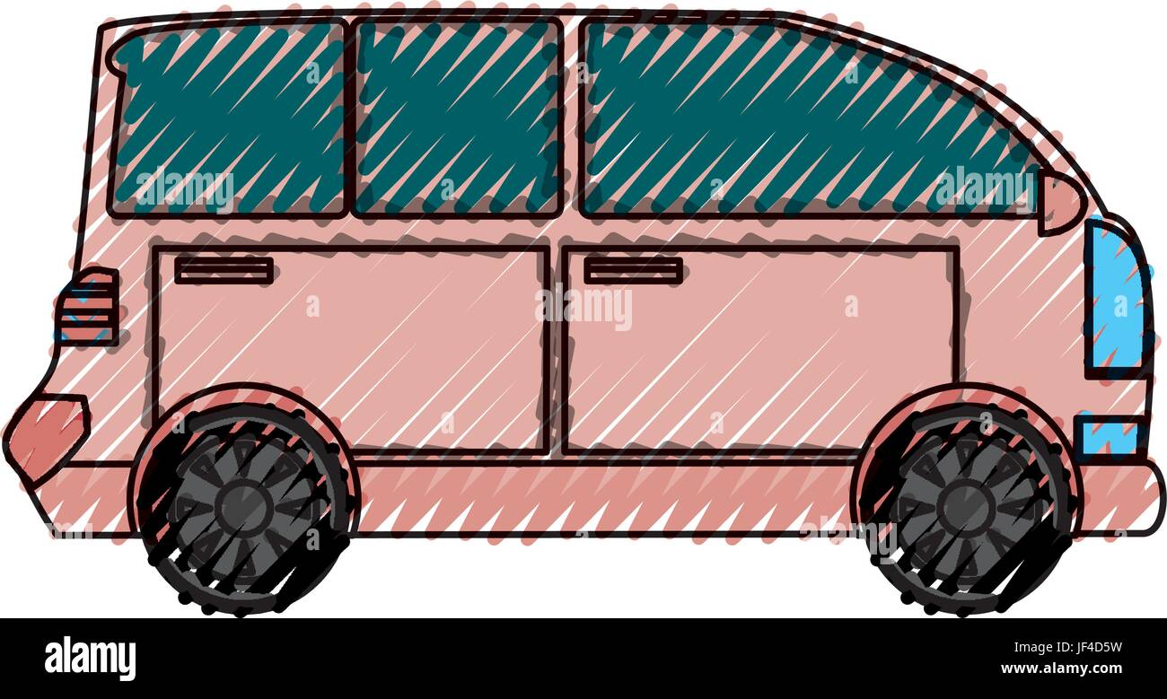 Van transport vehicle Stock Vector Image & Art - Alamy