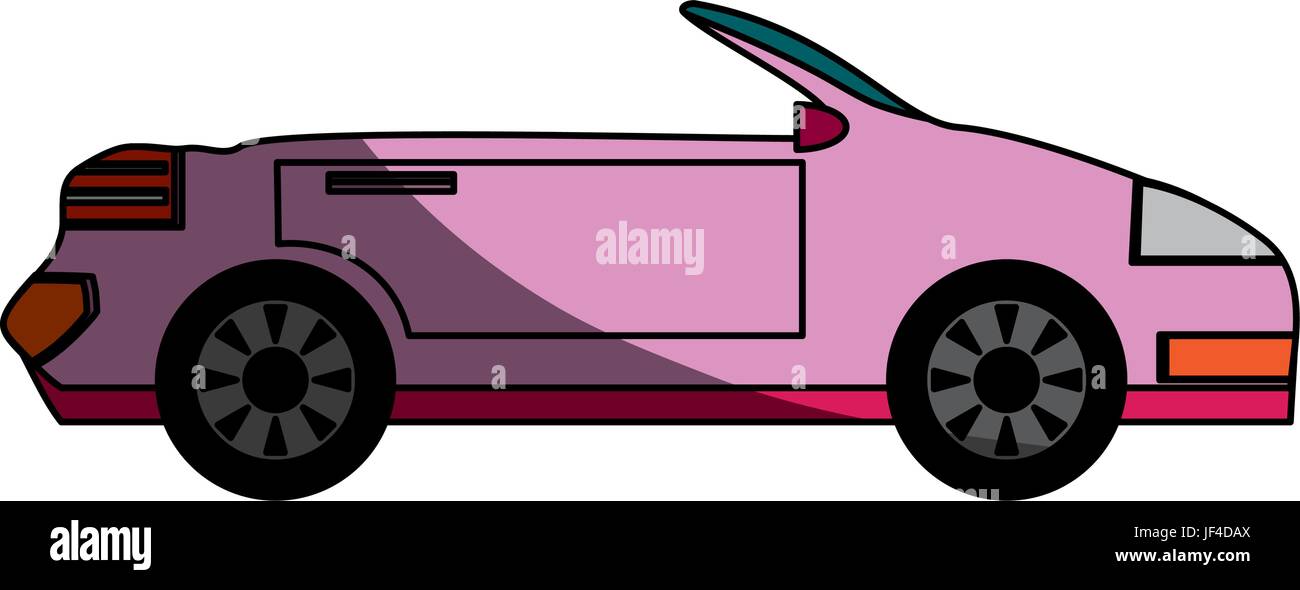Luxury convertible driver Stock Vector Images - Alamy